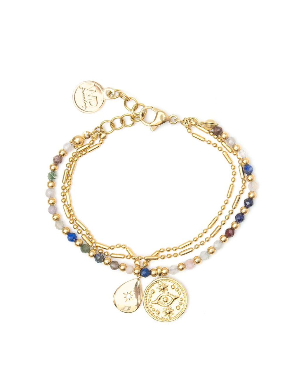 Mati | Gold Evil Eye Bracelet | wellDunn jewelry